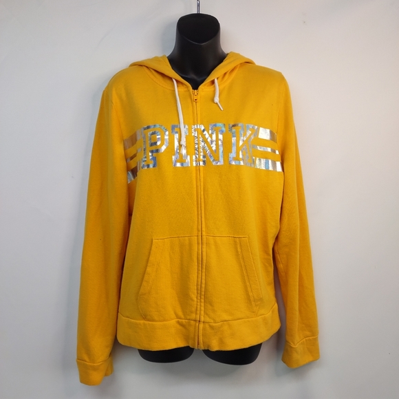 PINK Victoria's Secret | Tops | Pink Victorias Secret Womens Yellow ...